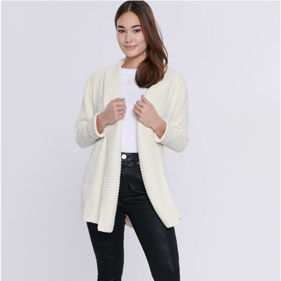 Seven7 | Sweaters | Seven 7 Nwt Antique White Chenille Cardigan | Poshmark
